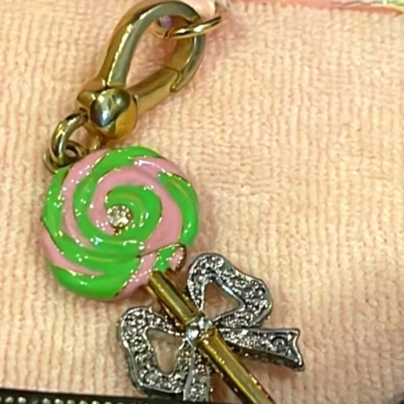 Juicy Couture | Jewelry | Y2k Juicy Couture Lollipop Charm Rare Pink ...